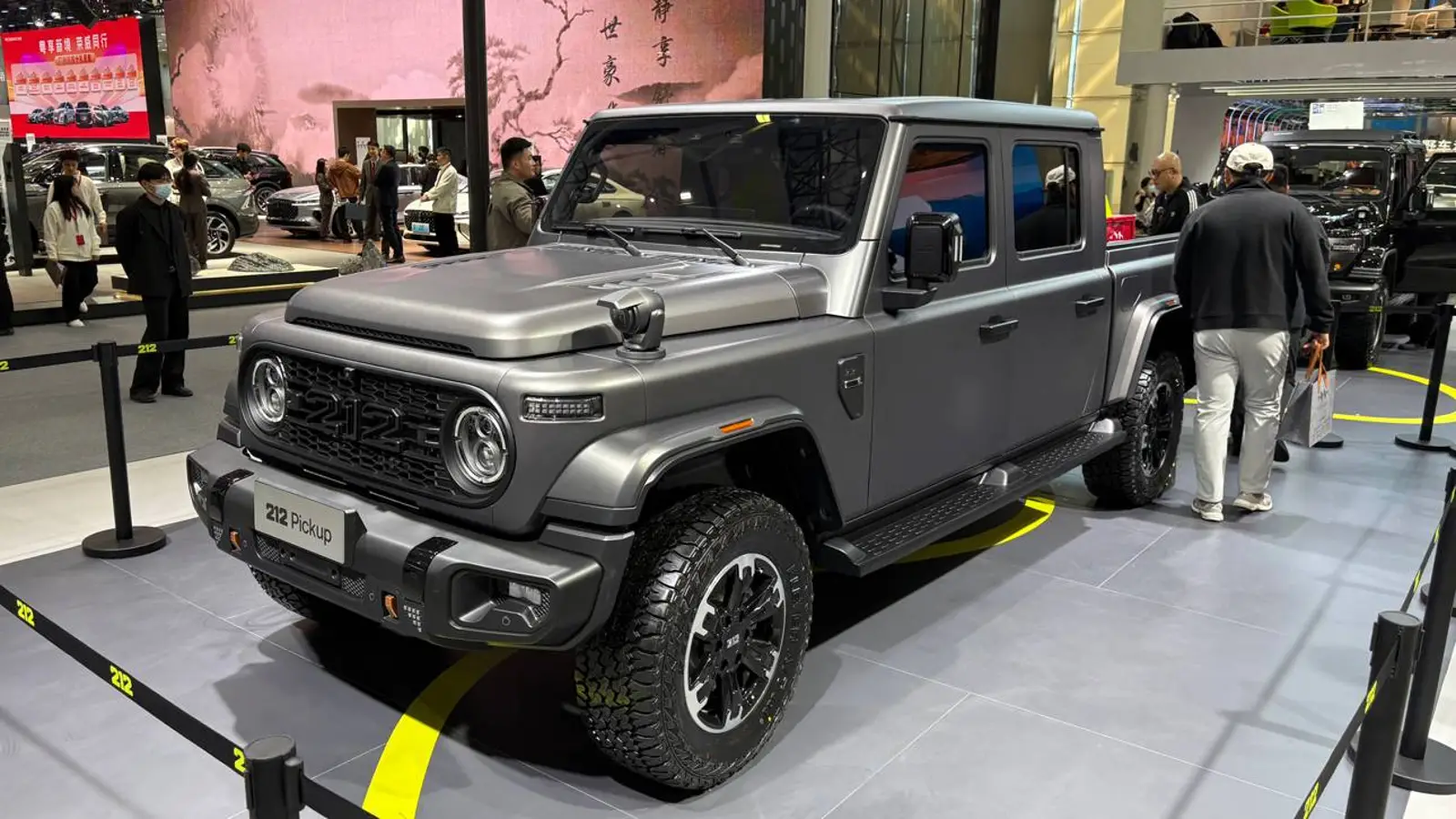 BAW 212 Explorer 01 Pickup feiert Premiere in Guangzhou